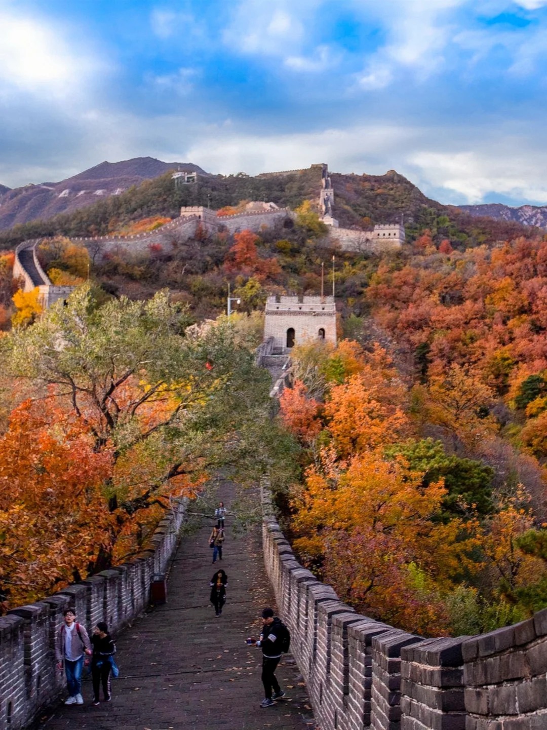 The Mutianyu Great Wall of China:Less Crowded, Beautiful Scenery ...